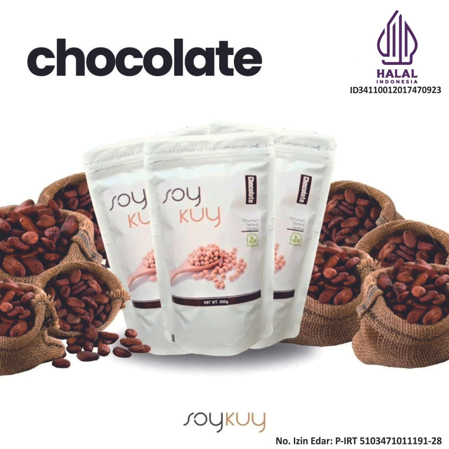 SoyKuy – Susu Kedelai Bubuk Tinggi Protein, Praktis & Lezat