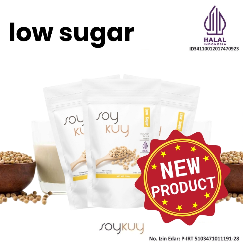 SoyKuy – Susu Kedelai Bubuk Tinggi Protein, Praktis & Lezat